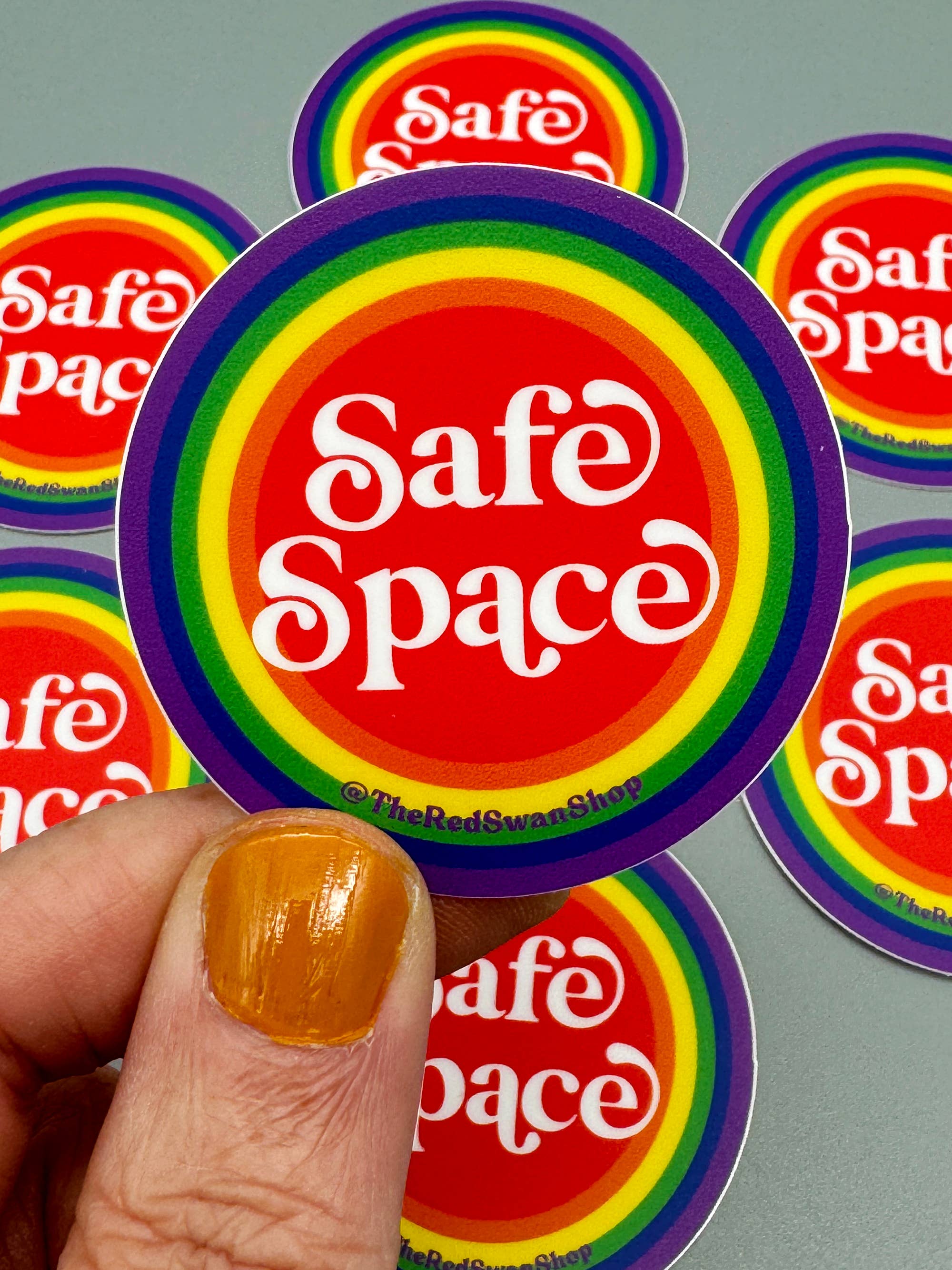 Sticker | Safe Space – Blue Bare Merc. & Made